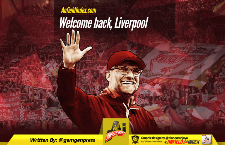 Welcome back, Liverpool FC