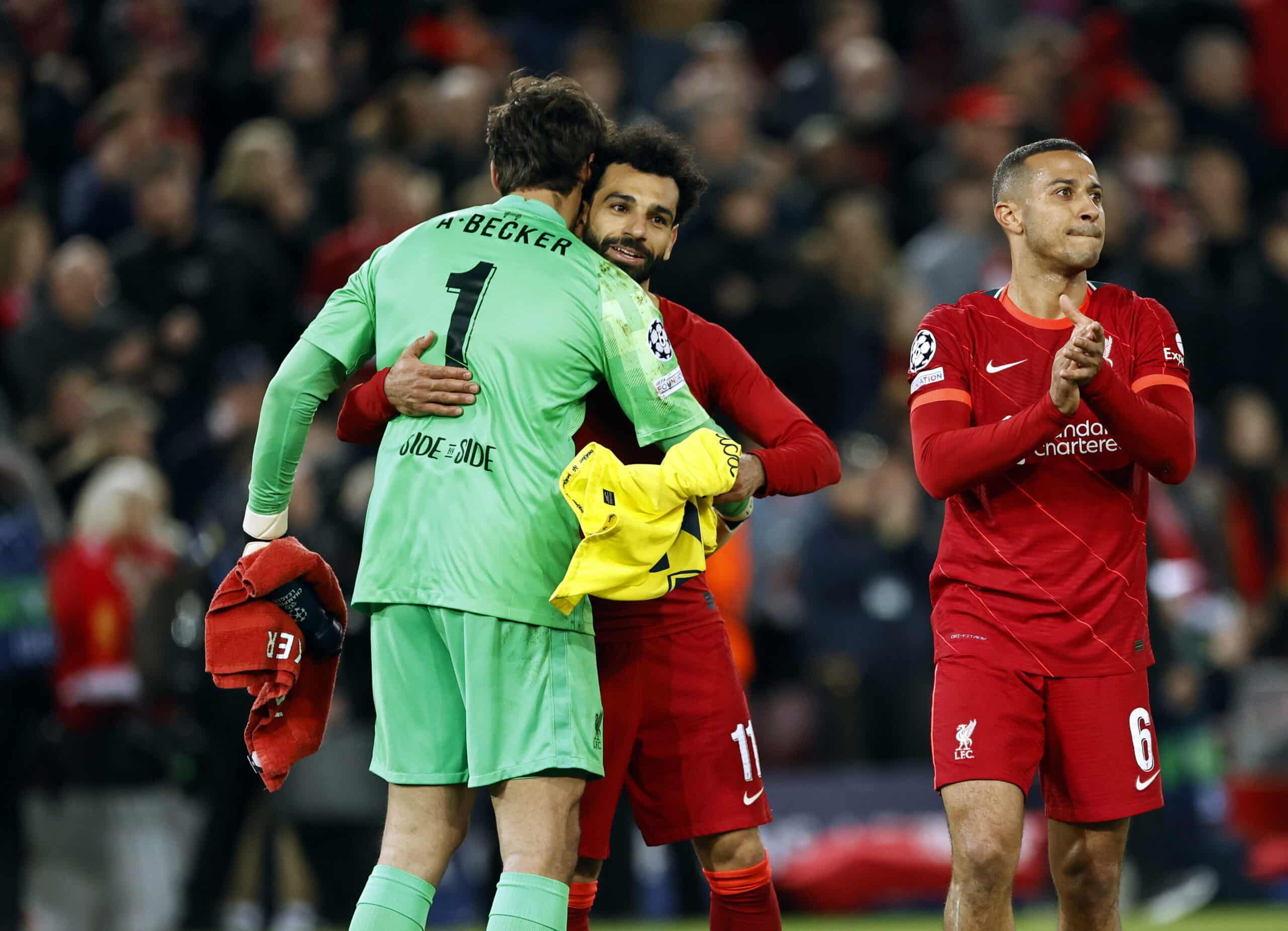 "Unbelievable Moments" - Mo Salah, Alisson Becker and Andy Robertson ...