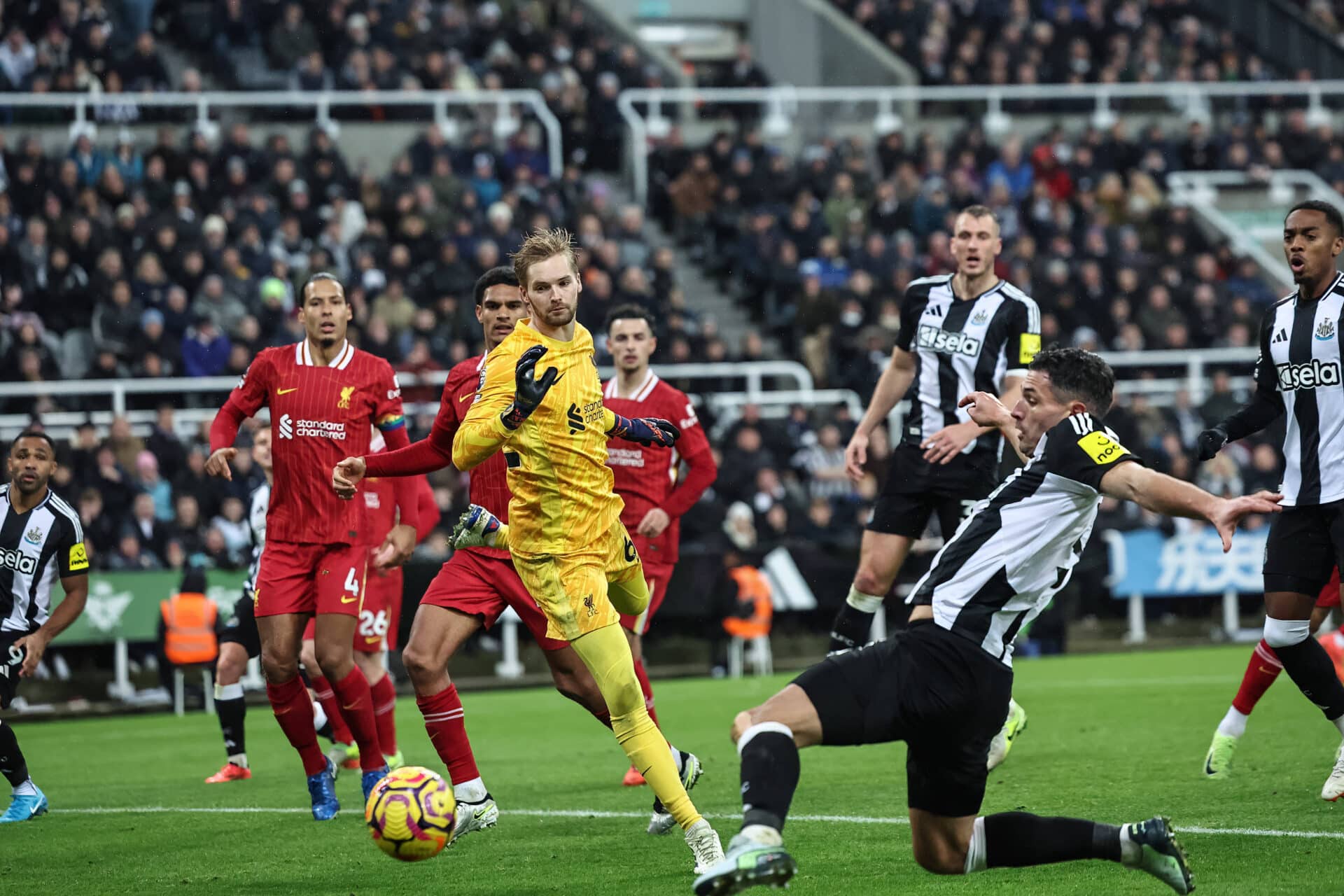Opta predicts Liverpool's clash with Newcastle United
