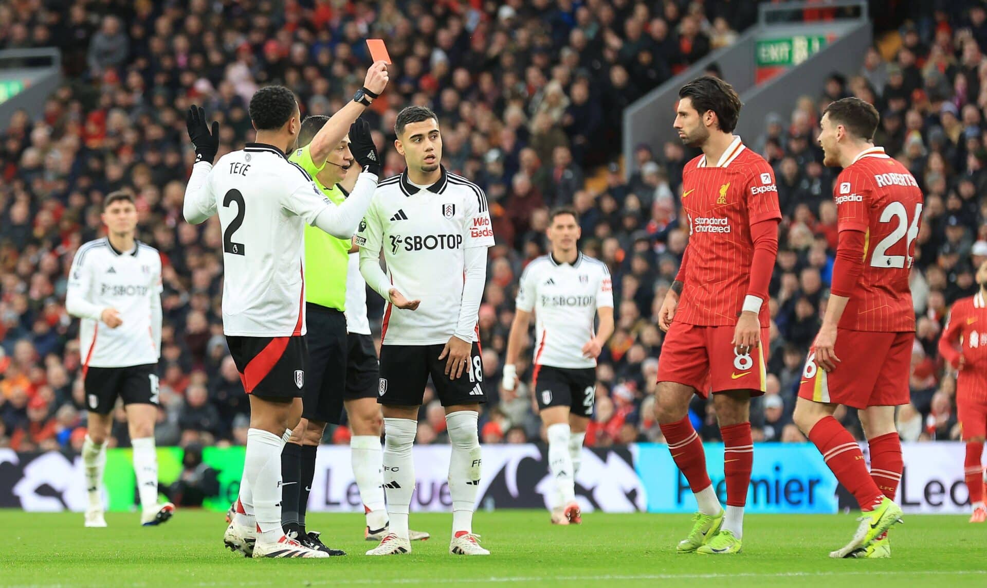 Player Ratings: Reds Rescue a Point After Robertson Red Card in 2-2 ...