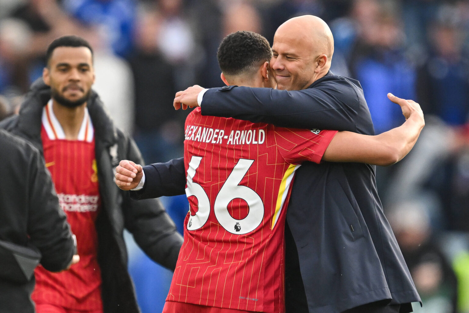 Quiet farewell for Trent as VVD leads Liverpool squad tribute