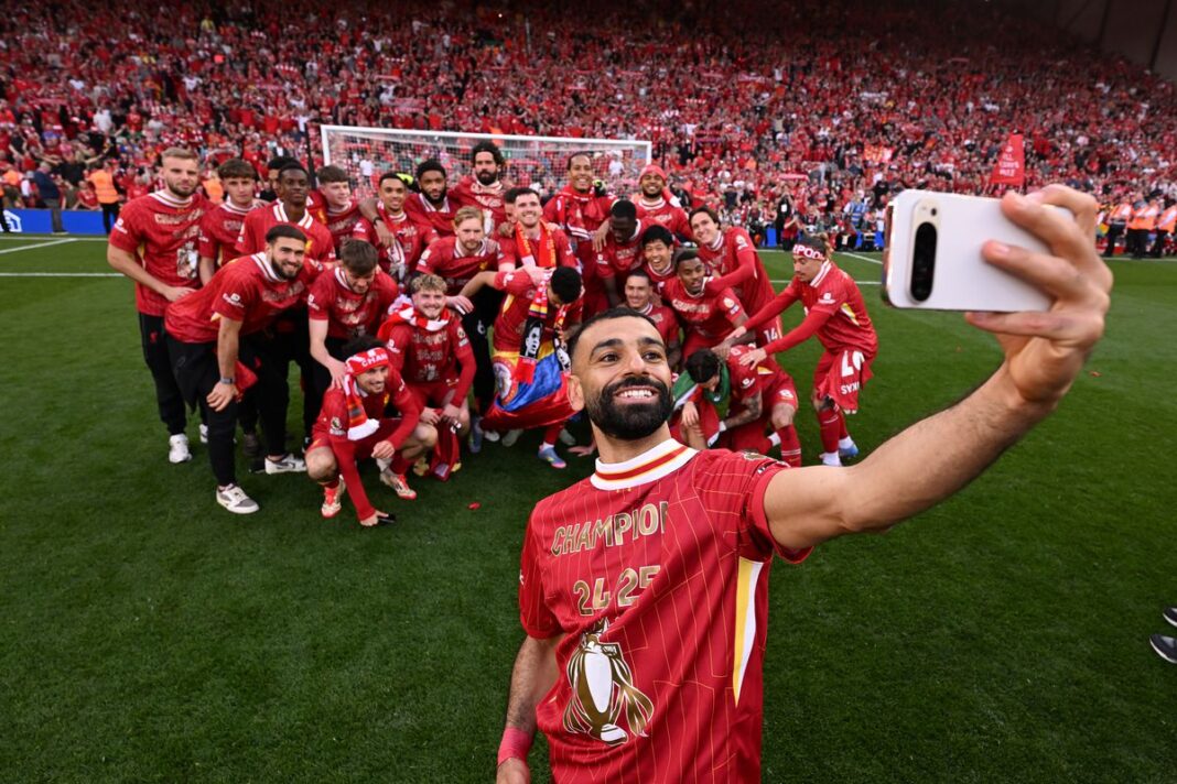 Liverpool’s Title-Winning Night Marked by Iconic Salah Selfie