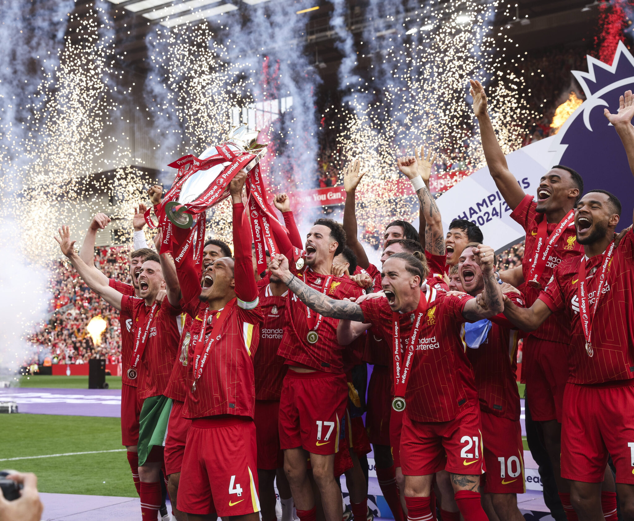 Liverpool hit 1.7 billion social media interactions in title-winning year