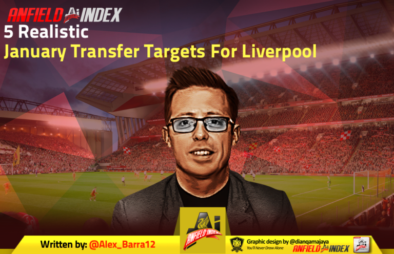 5 Realistic January Transfer Targets for Liverpool